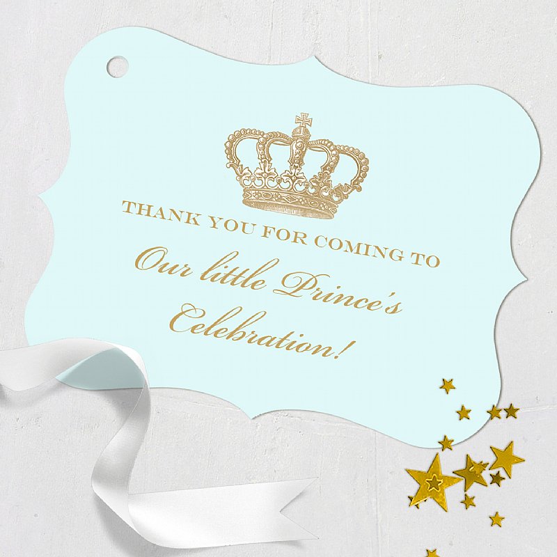 Crown Prince Favor Tags