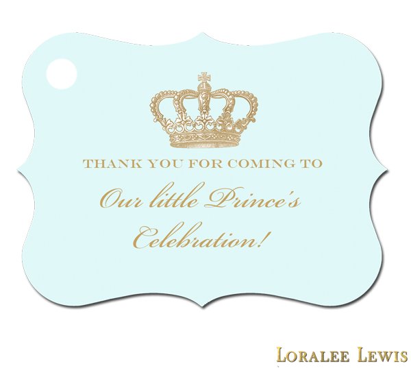 Crown Prince Favor Tags