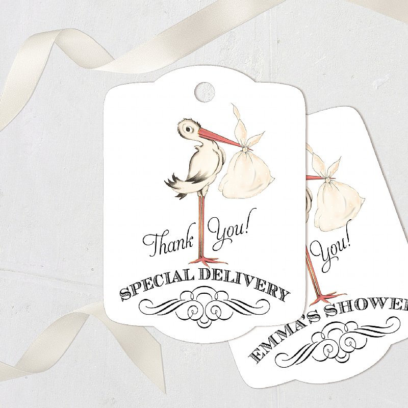 Special Delivery Favor Tags